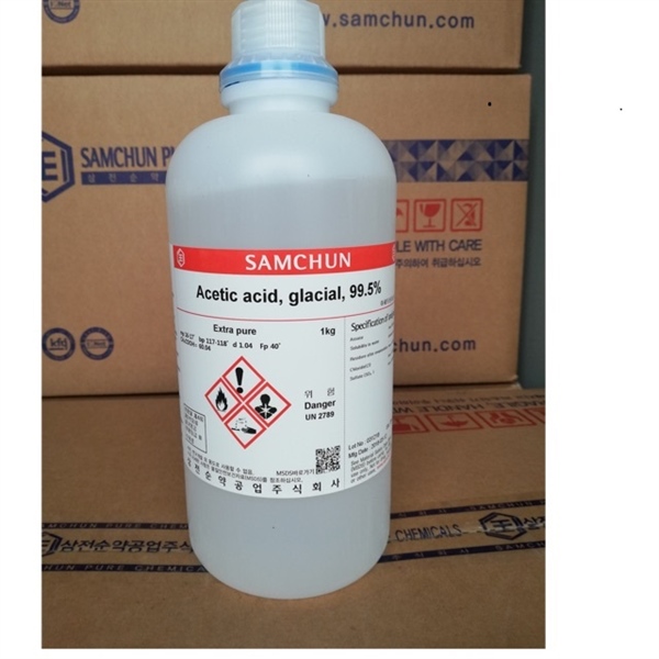 Acetic acid , glacial,99.5% HQ - Hóa chất Đà Lạt