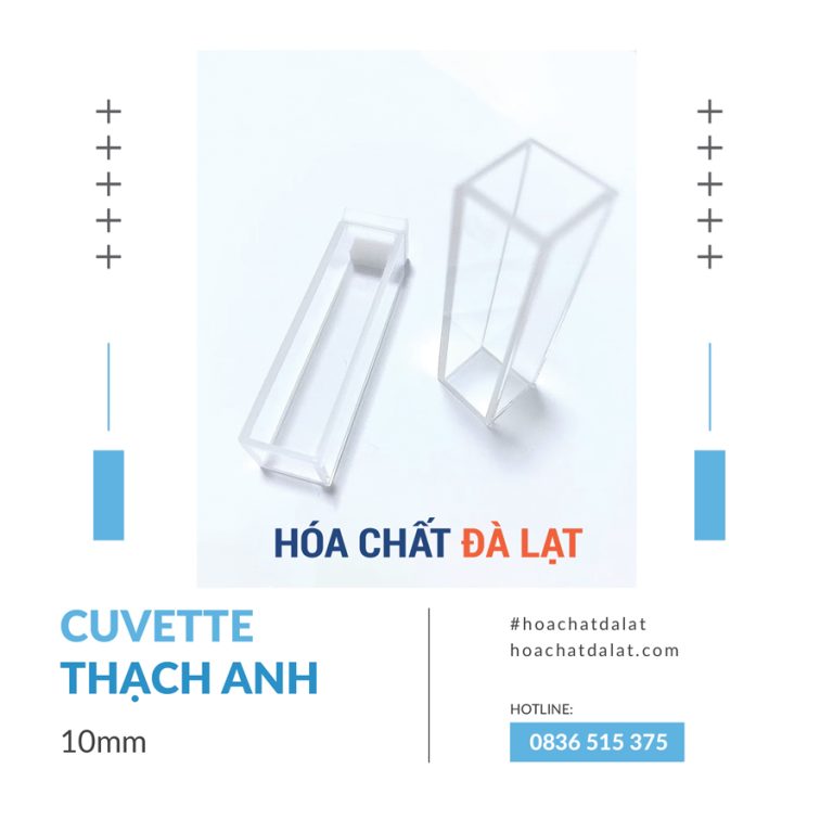 Cuvet Thạch Anh 10mm – Vòng Chọn Cao Cấp Cho Phép Đo Quang Phổ - Hóa ...